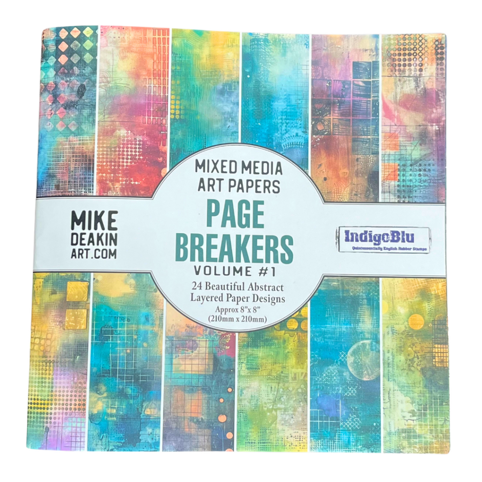 Page Breakers Vol.1 Paper Book - 8" x 8" – IndigoBlu USA
