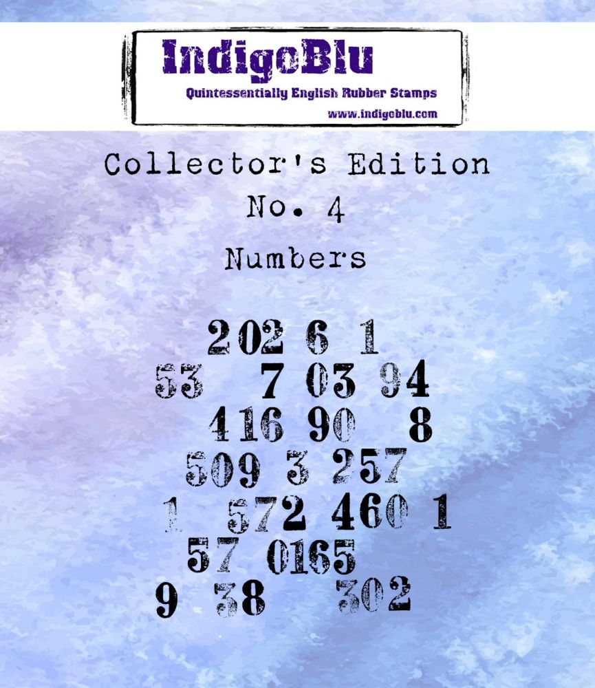 Collectors Edition - Number 4 - Numbers – IndigoBlu USA
